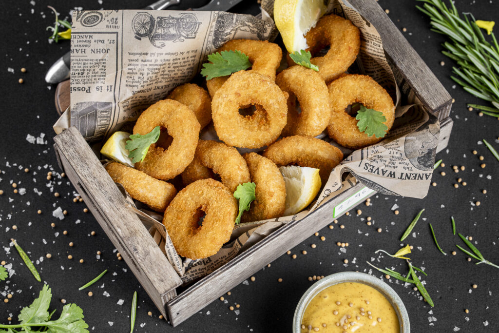 Plant-based Seafood rings - Beanstalk